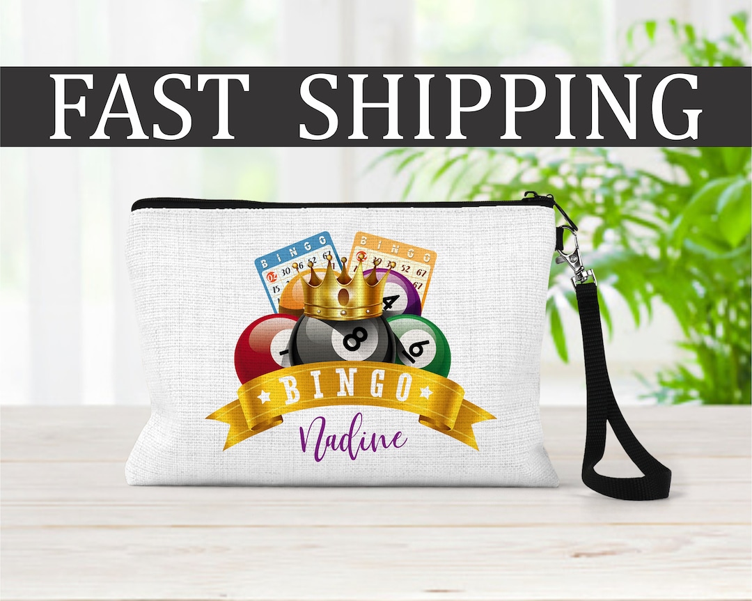 Personalized Bingo Bag, Lucky Bingo Bag, Personalized Bag, Bingo Bag ...