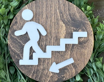 Stairs Sign | Etsy