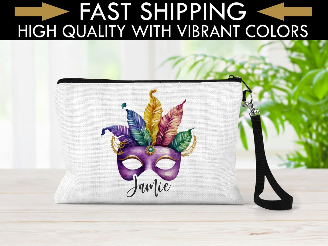 Personalized Mardi Gras Bag, Mardi Gras Gifts, Mardi Gras Bag, Bead Bag ...