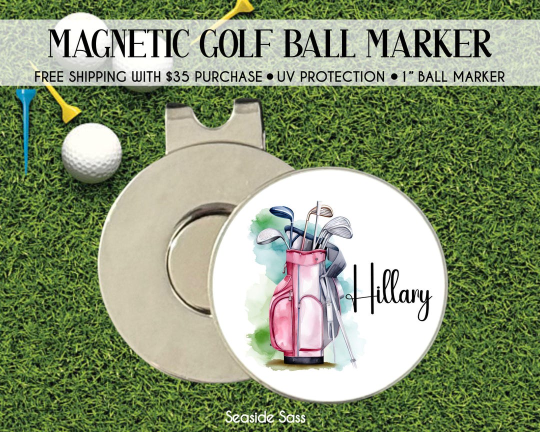 Personalized Golf Ball Marker, Girls Golf Weekend Gifts, Golf Gift ...