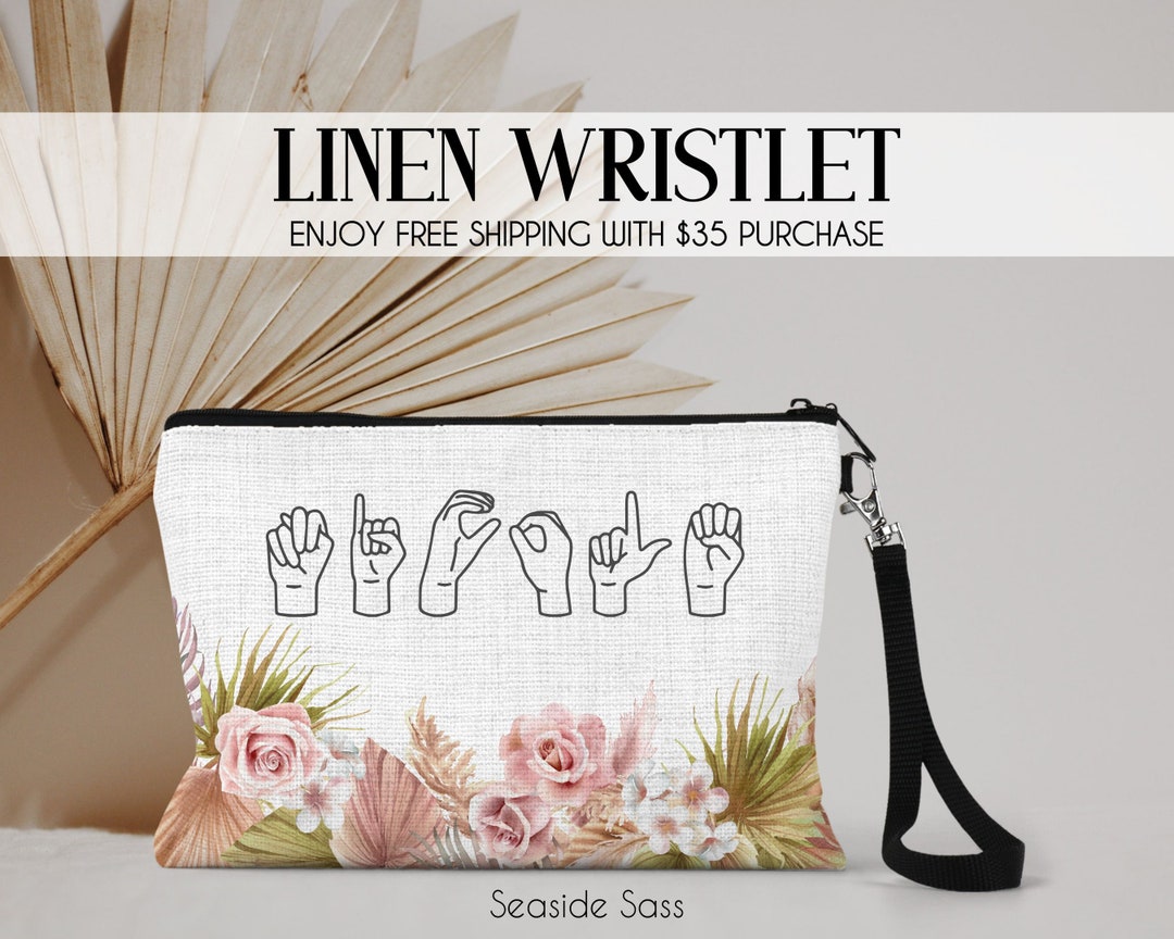 ASL Gift, Personalized Sign Language Gift, ASL Teacher, American Sign ...