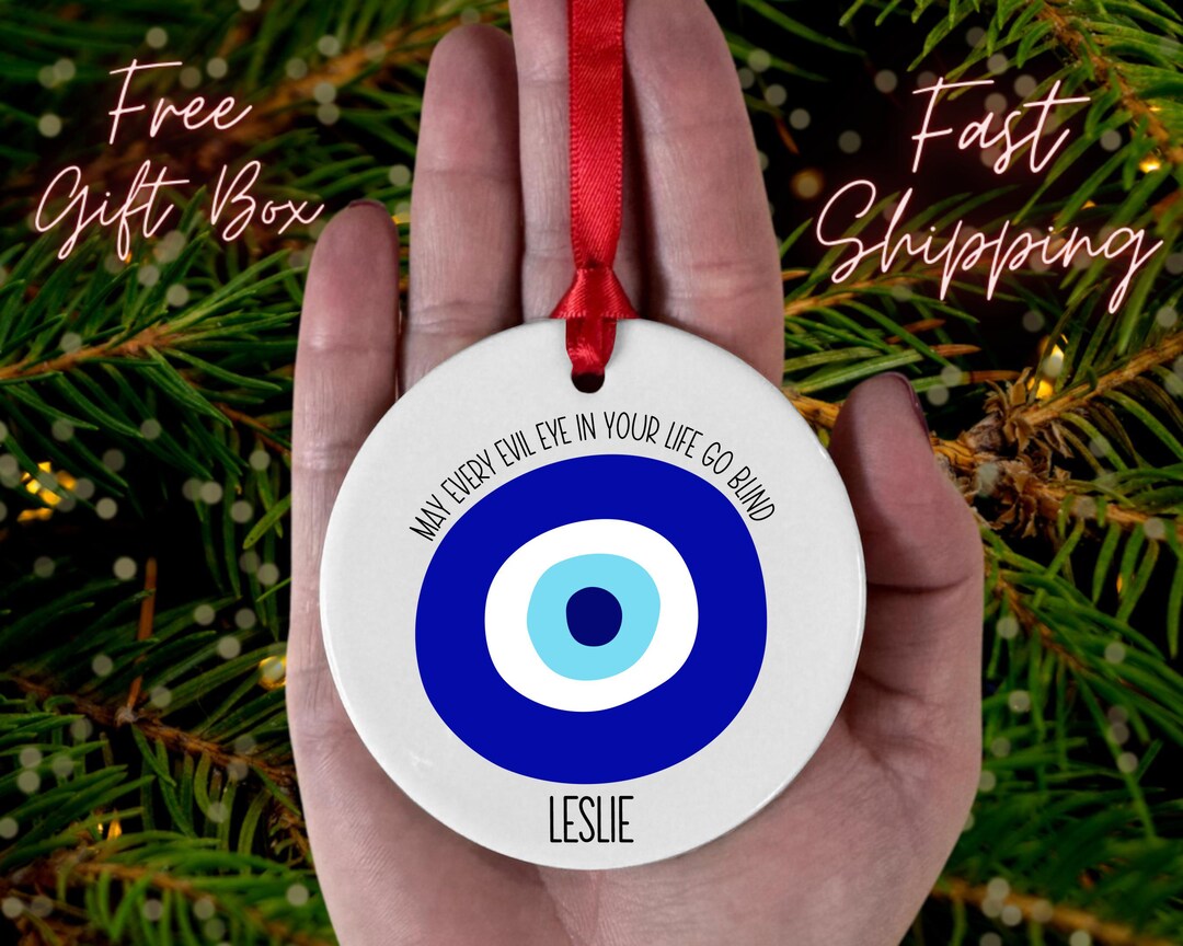 Evil Eye Gifts, Greek Evil Eye Ornament, Personalized Evil Eye Gifts ...