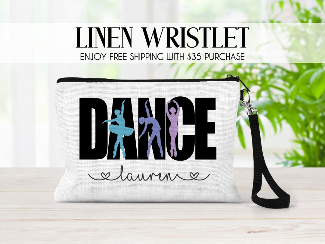 Personalized Recital Gift, Gift for Dancer, Personalized Dance Cosmetic ...