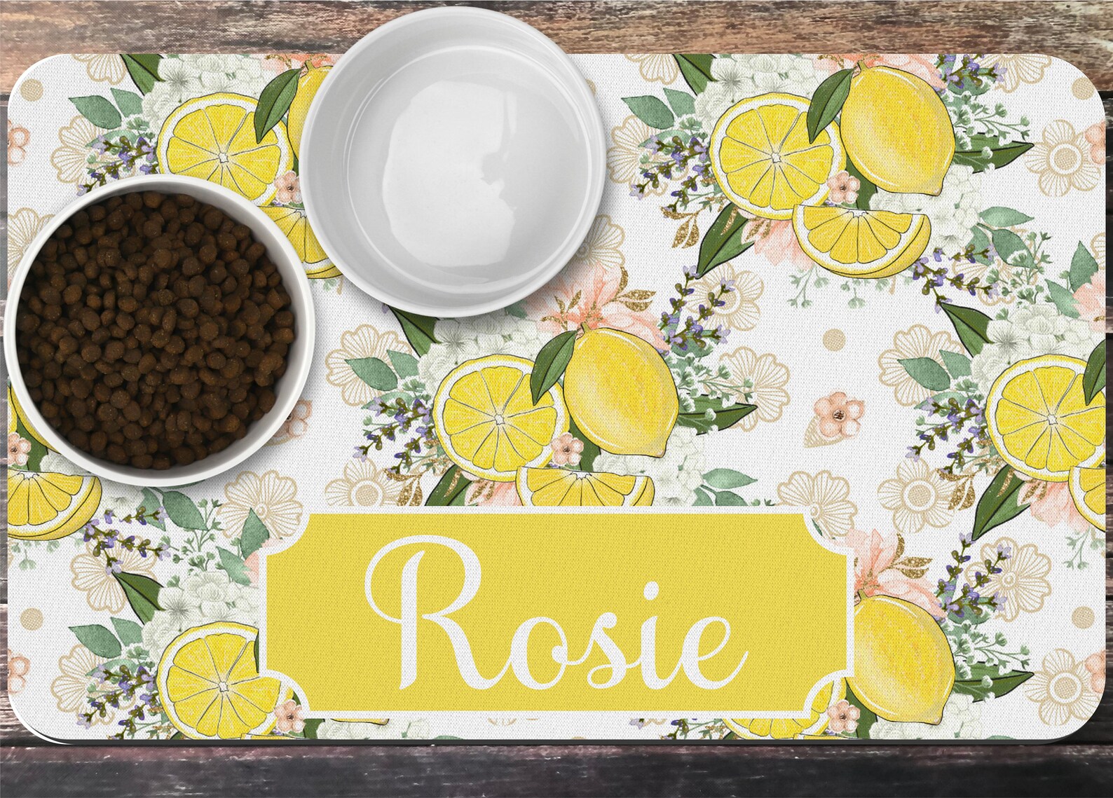 Personalized Pet Mat Pet Feeding Mat Custom Pet Bowl Mat - Etsy