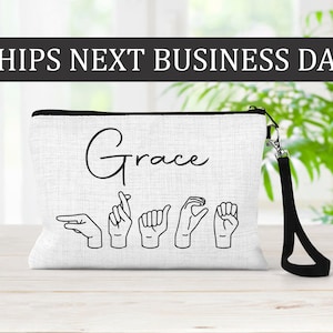 Personalized Sign Language Gift, ASL Gift, ASL Teacher, American Sign ...