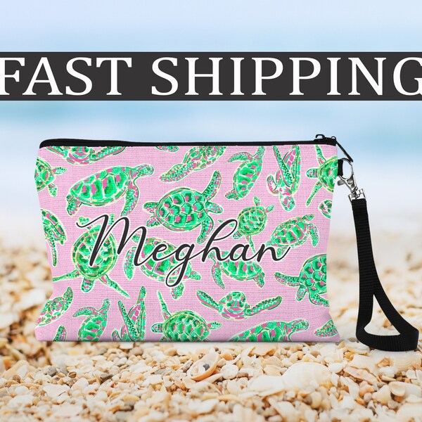Sea Turtle Makeup Bag - Etsy