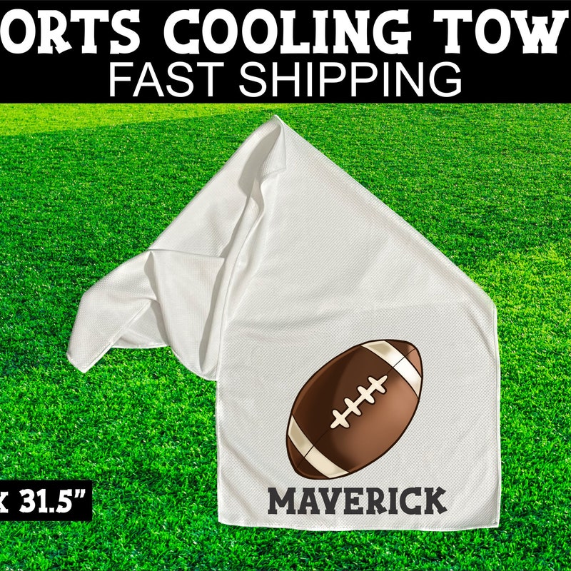 Football Towel - Etsy