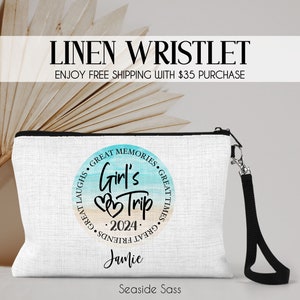 Personalized Girls Trip Bag, Girls Weekend Gifts, Personalized Beach ...