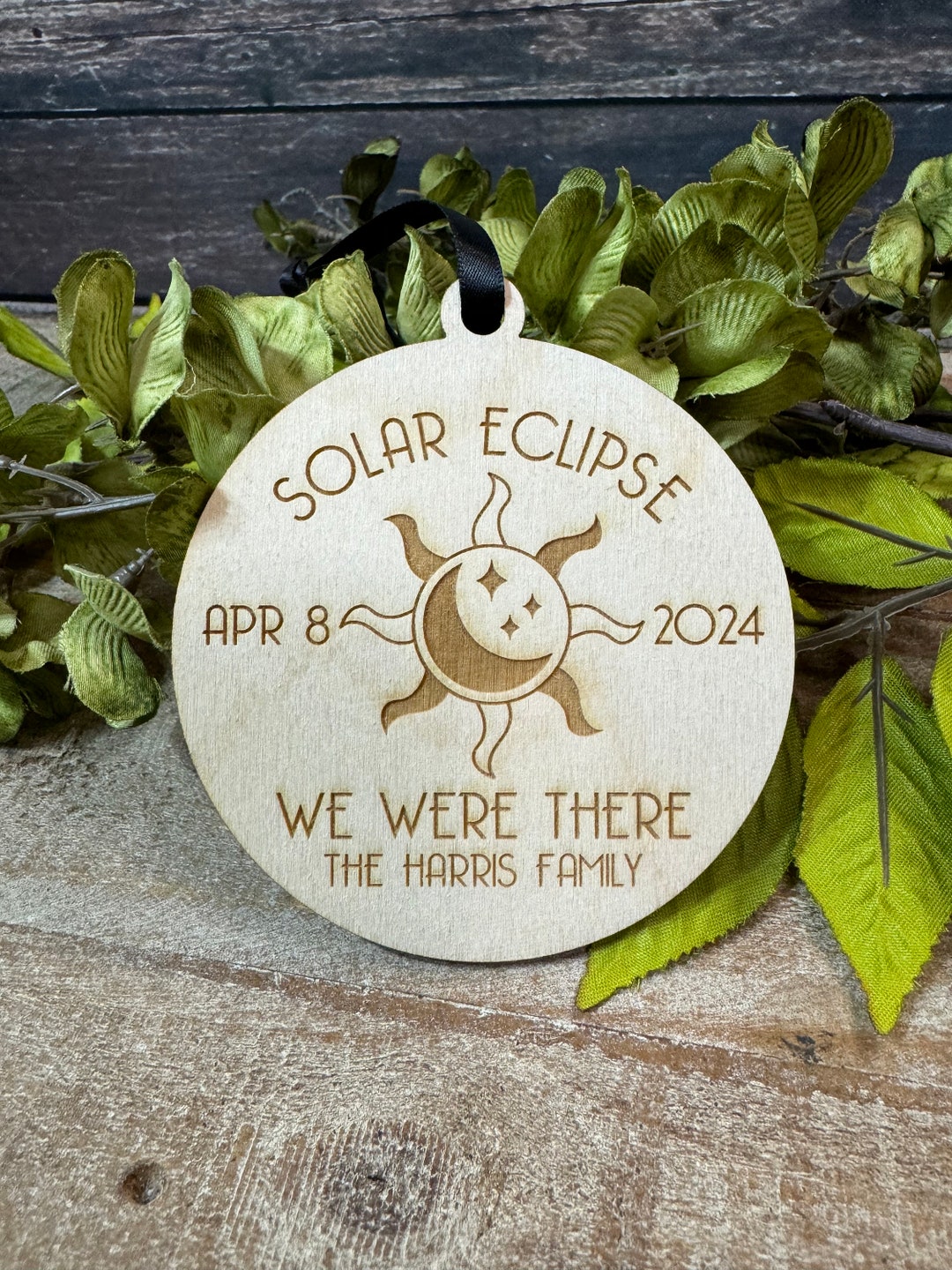 Total Solar Eclipse Ornament, Solar Eclipse Ornament, Total Solar ...