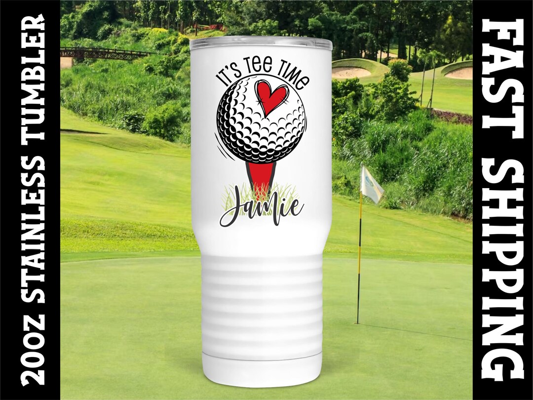 Golf Tumbler, Golf Gift, Personalized Cup, Personalized Golf Cup ...