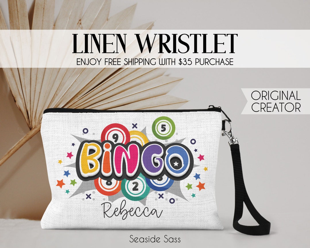 Personalized Bingo Bag, Lucky Bingo Bag, Personalized Bag, Bingo Bag ...