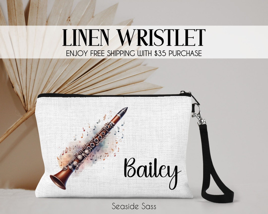 Clarinet Pouch, Clarinet Player Gift, Personalized Gift for Clarinet ...