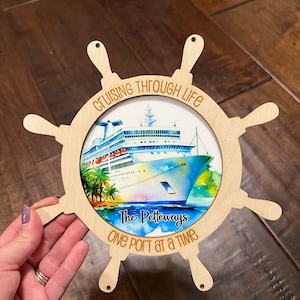 Cruise Door Decor, Cruise Door Hanger, Cruise Sign, Cruise Ship Door Hanger, Wooden Cruise Sign ...