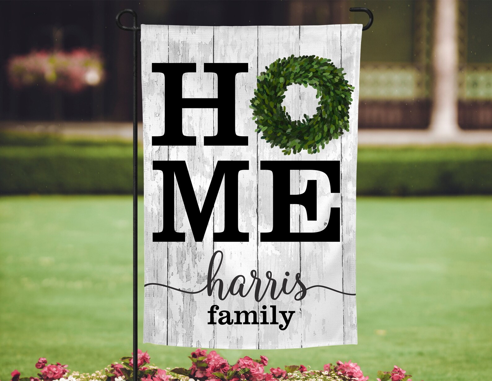 Home Garden Flag Personalized Garden Flag Custom Garden - Etsy