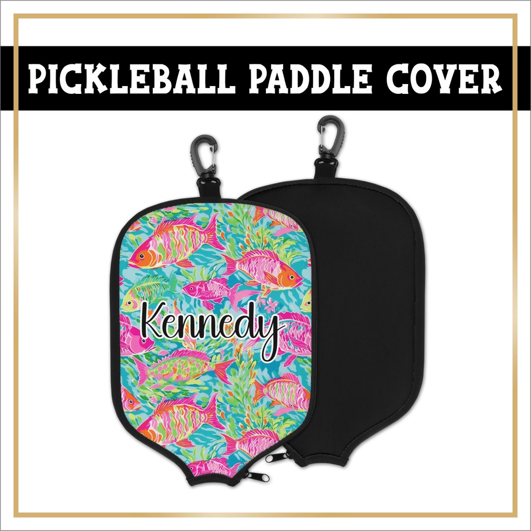 Pickleball Paddle Cover, Personalized Pickleball Paddle Cover ...