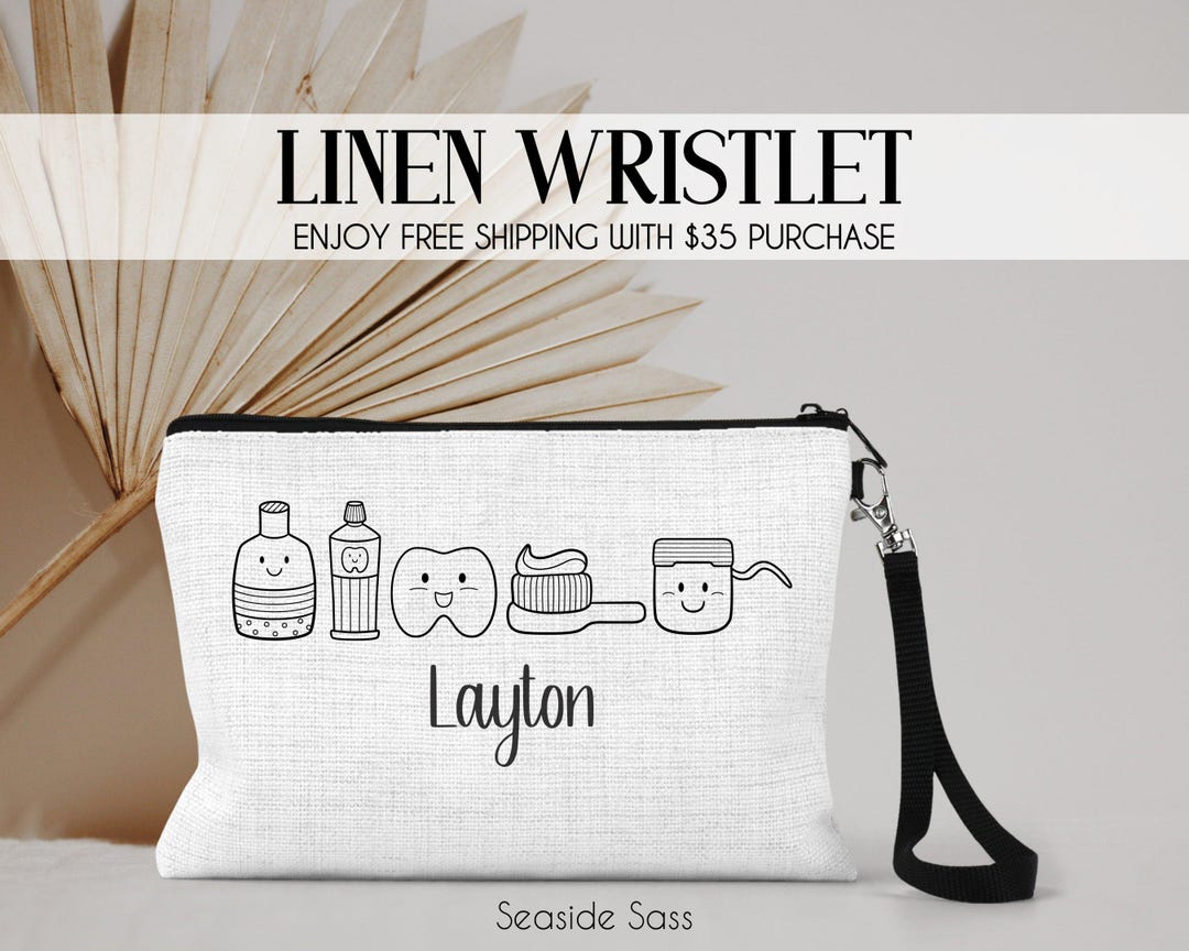 Personalized Dental Bag, Kids Dental Carry Case, Kids Travel Bag ...