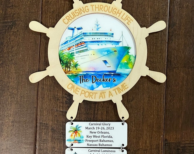 Cruise Door Decor, Cruise Door Hanger, Cruise Sign, Cruise Ship Door ...
