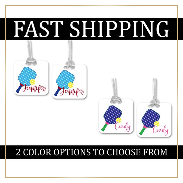 Pickleball Name Tag - Etsy