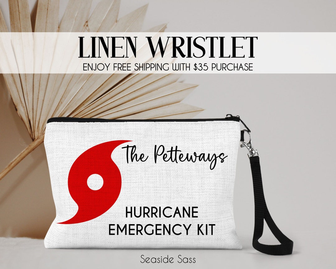 Hurricane Bag, Emergency Kit, Hurricane Battery Holder, Bag for ...