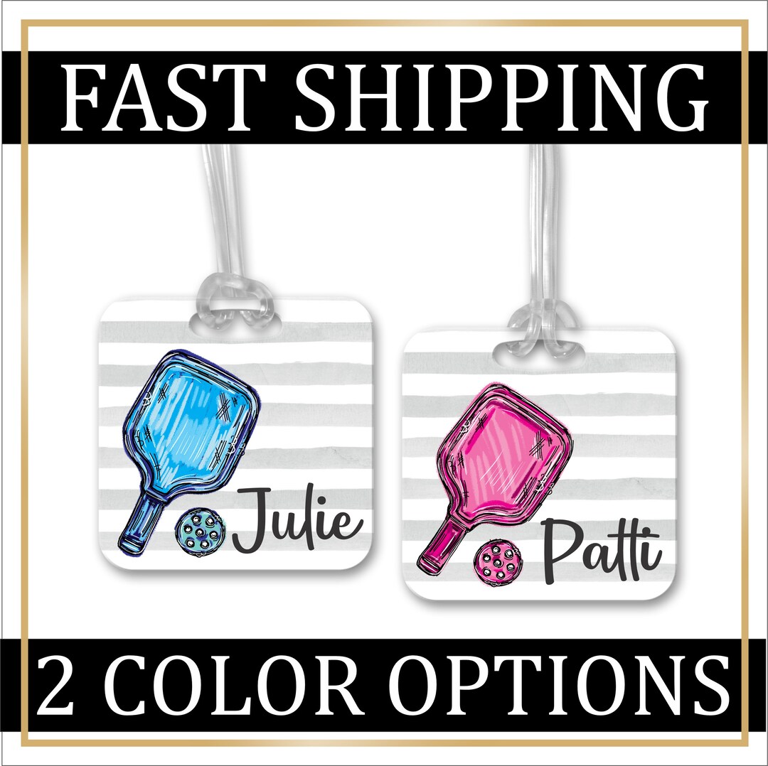 Personalized Pickleball, Personalized Pickleball Tag, Custom Pickleball ...