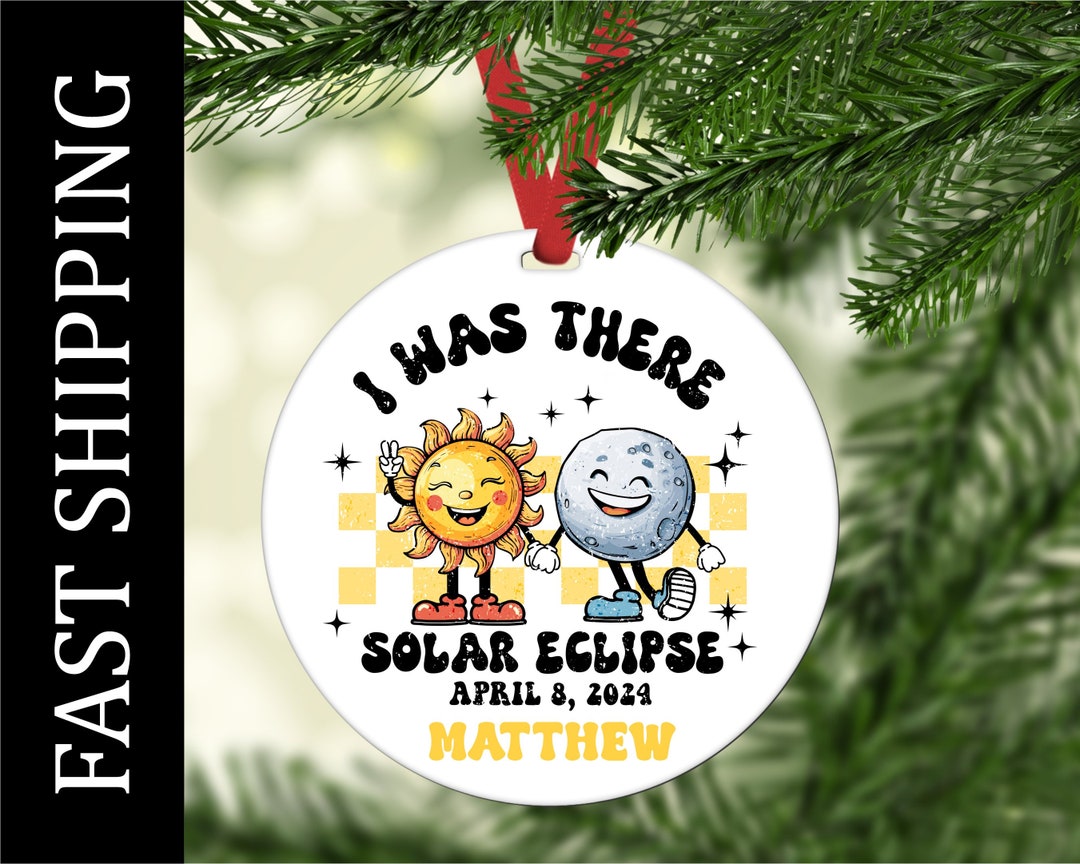 Total Solar Eclipse Ornament, Solar Eclipse Ornament, Total Solar ...