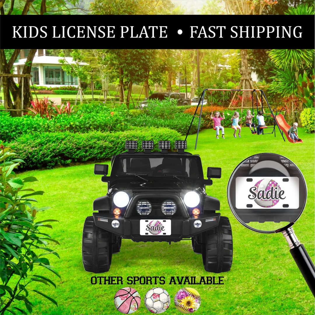 Personalized Mini License Plate Kids License Plate Custom License Plate ...