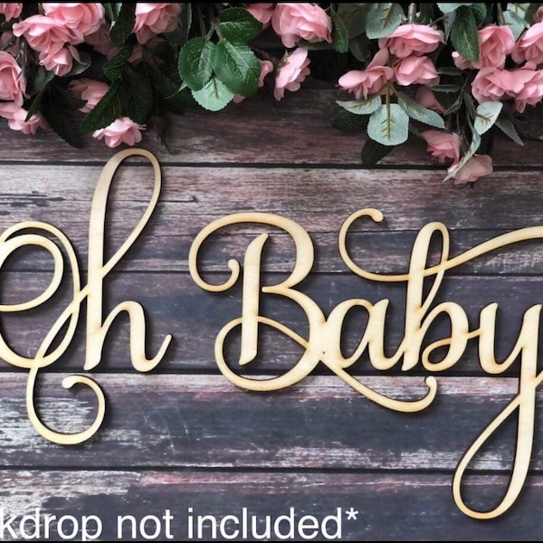 Oh Baby Sign - Etsy