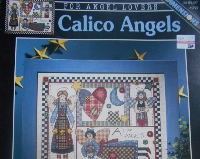 Calico Angels, Dimensions, Pattern Leaflet #268, 1996 - Etsy