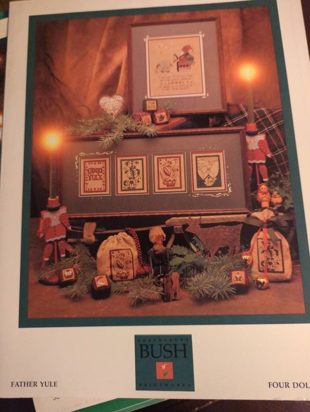 Father Yule, Shepherd's Bush, Pattern Leaflet, 1990 - Etsy