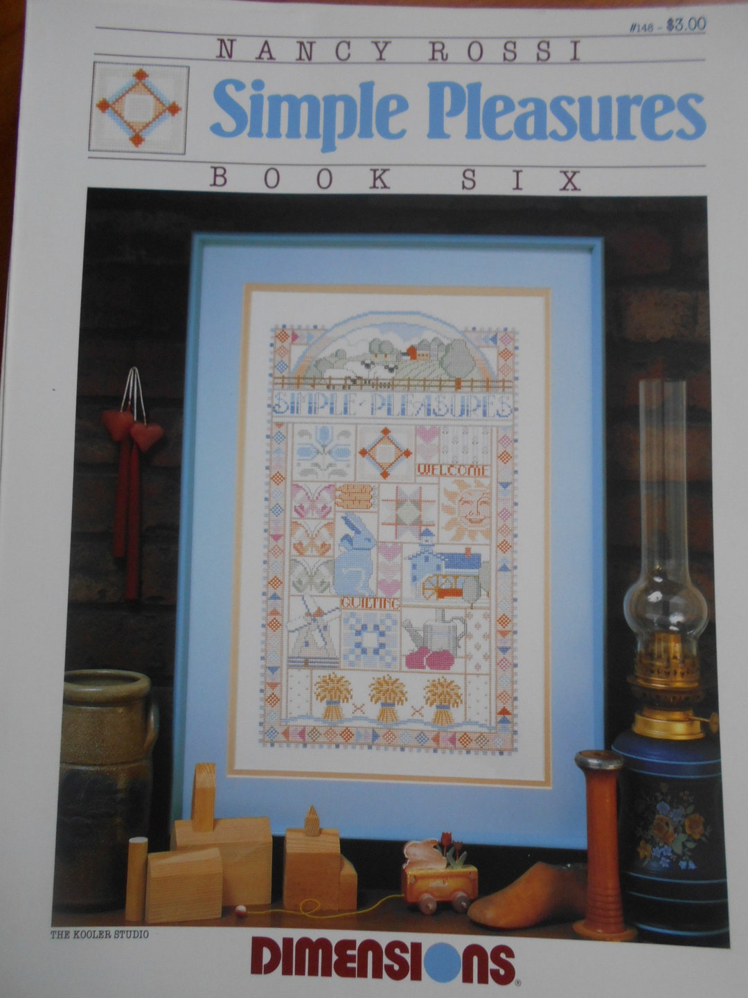 Simple Pleasures Book Six, Dimensions, Pattern Leaflet #148, 1988 - Etsy