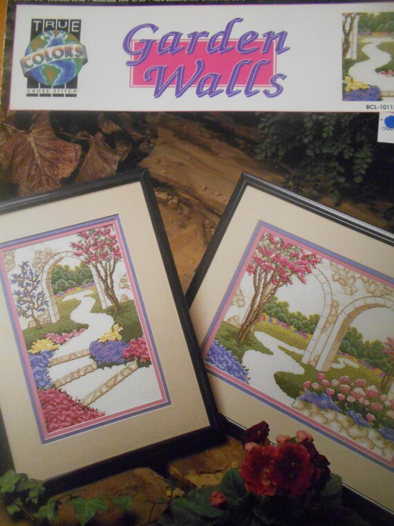 Garden Walls True Colors Pattern Leaflet 10113 1992 | Etsy