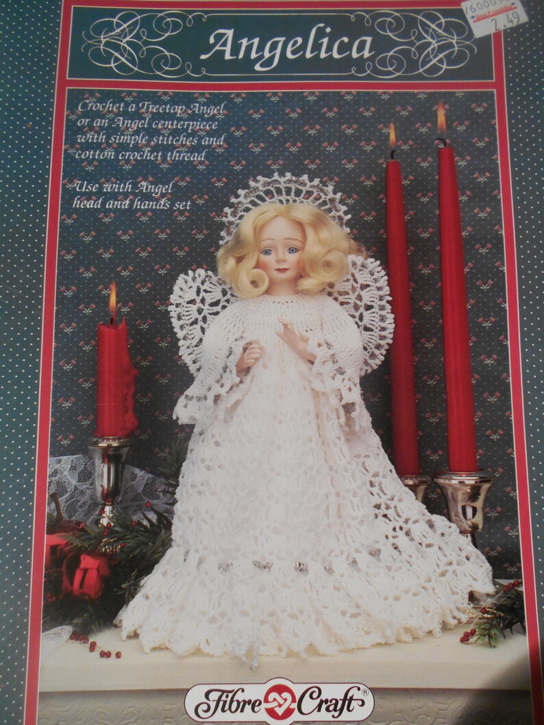 Angelica Fibre Craft Pattern Leaflet 305 1992 - Etsy