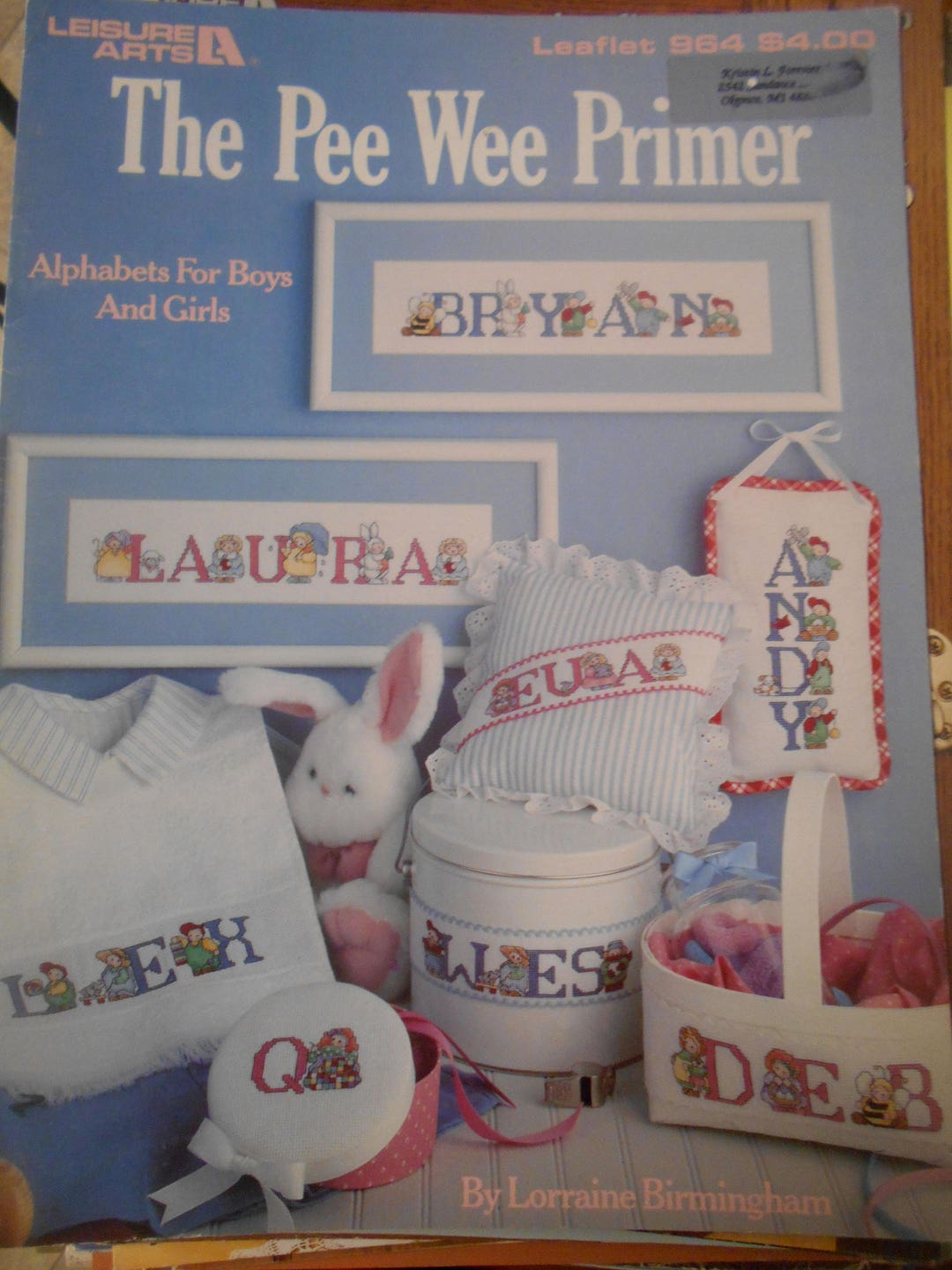 The Pee Wee Primer, Leisure Arts, Pattern Leaflet #964, 1990 - Etsy