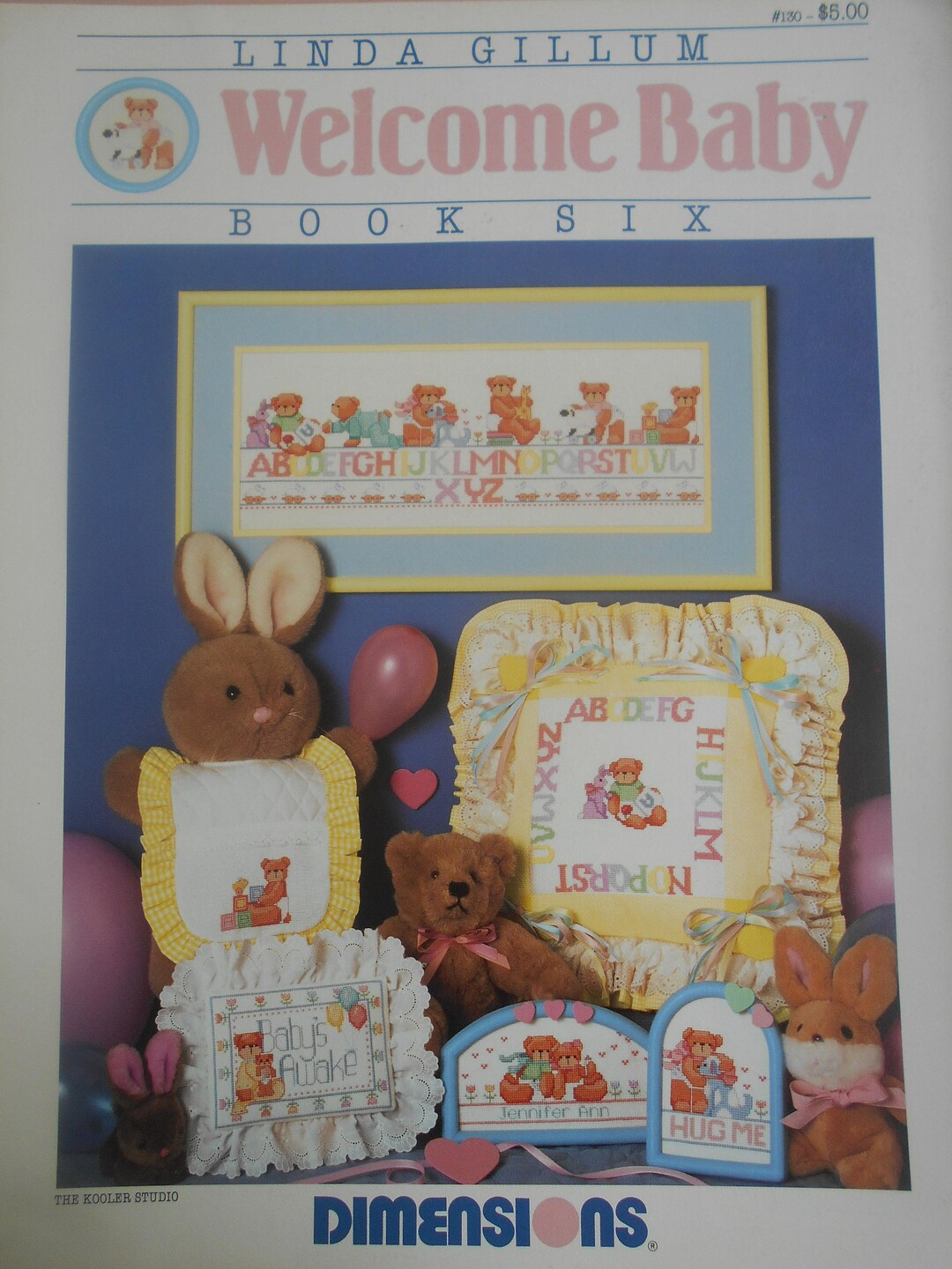 Welcome Baby Book Six, Dimensions, Pattern Leaflet #130, 1987 - Etsy