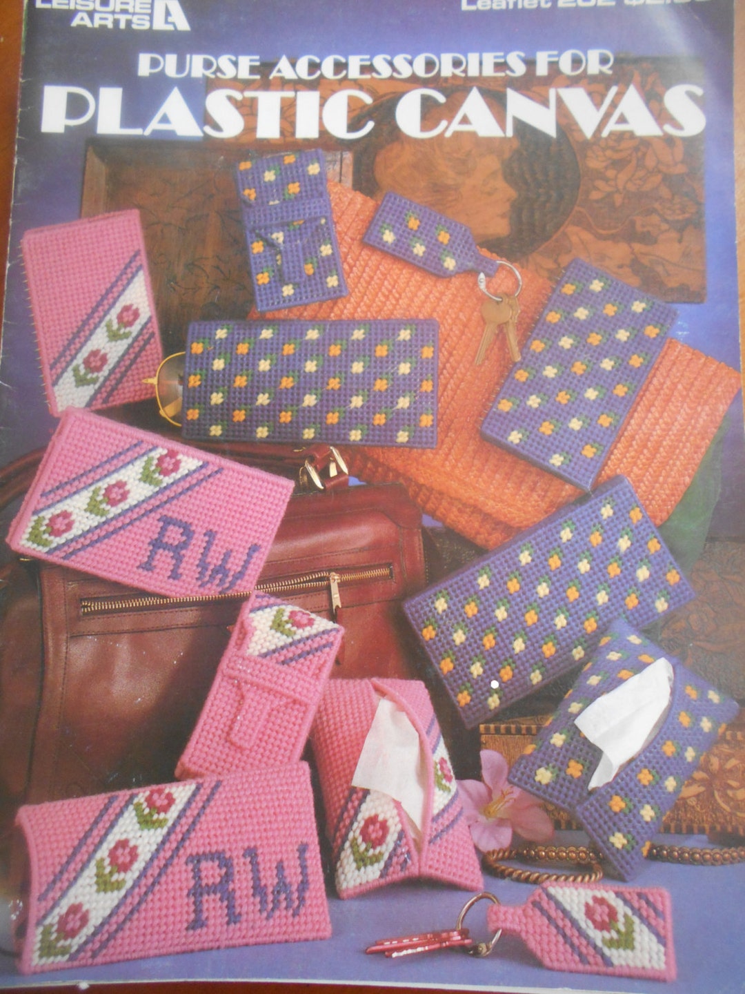 SALE!!** Purse Accessories, Leisure Arts, Pattern Leaflet #202, 1981 - Etsy