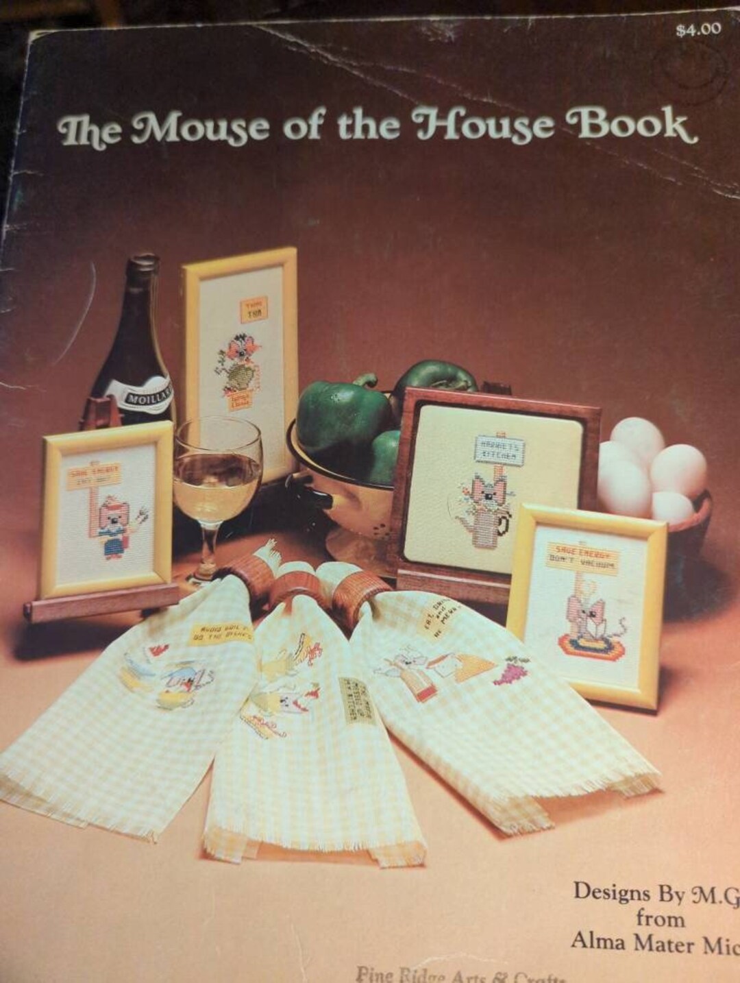 The Mouse of the House Book, Alma Mater Mice, Pattern Leaflet #1, 1979 ...