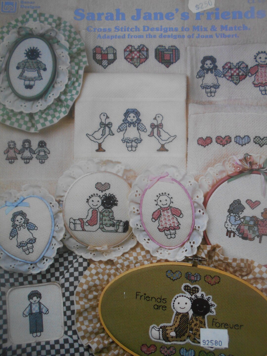 Sarah Jane's Friends, Banar Designs, Pattern Leaflet #53, 1985 - Etsy