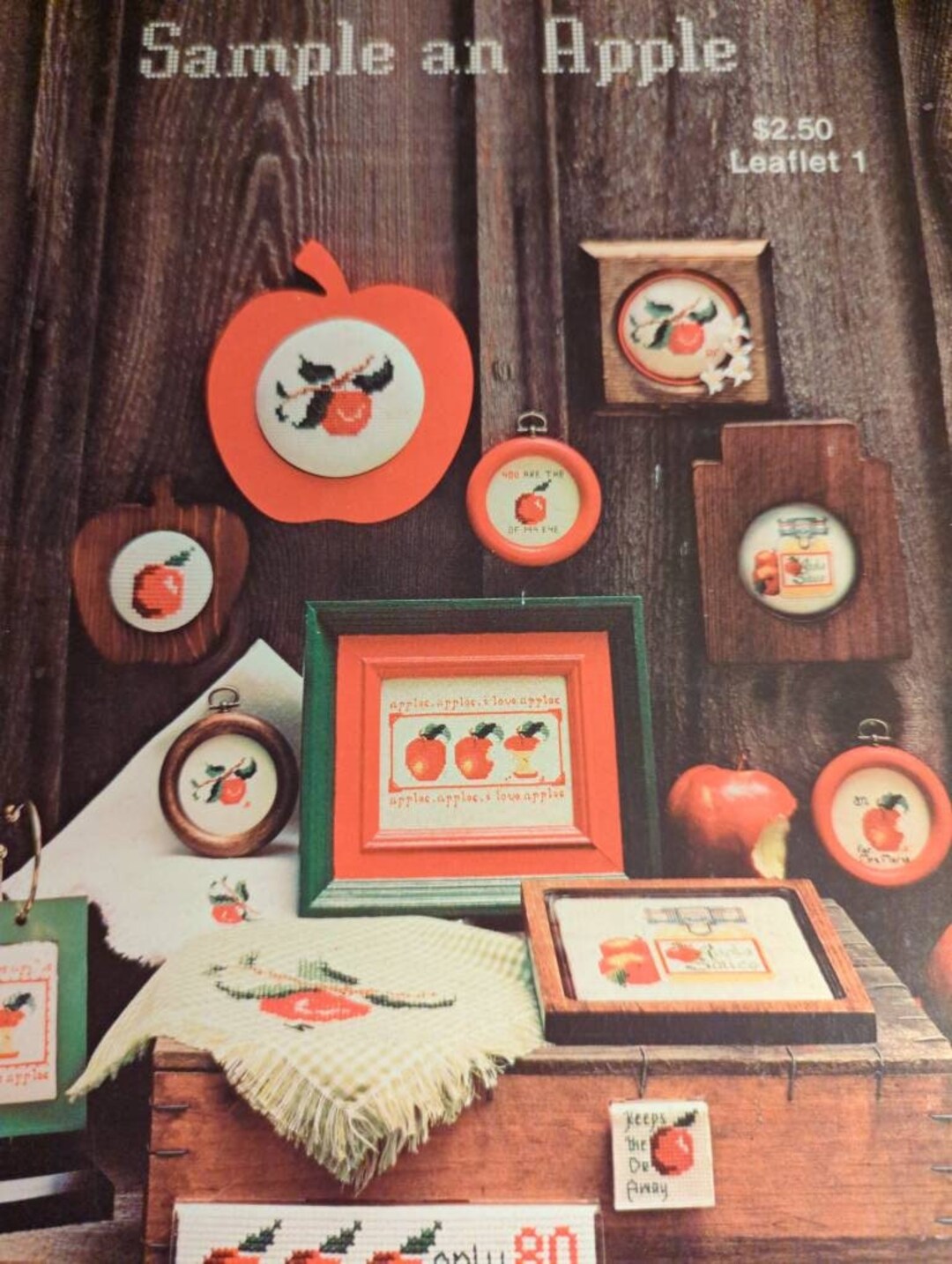 Sample an Apple, Jeane's, Pattern Leaflet #1, 1980 - Etsy