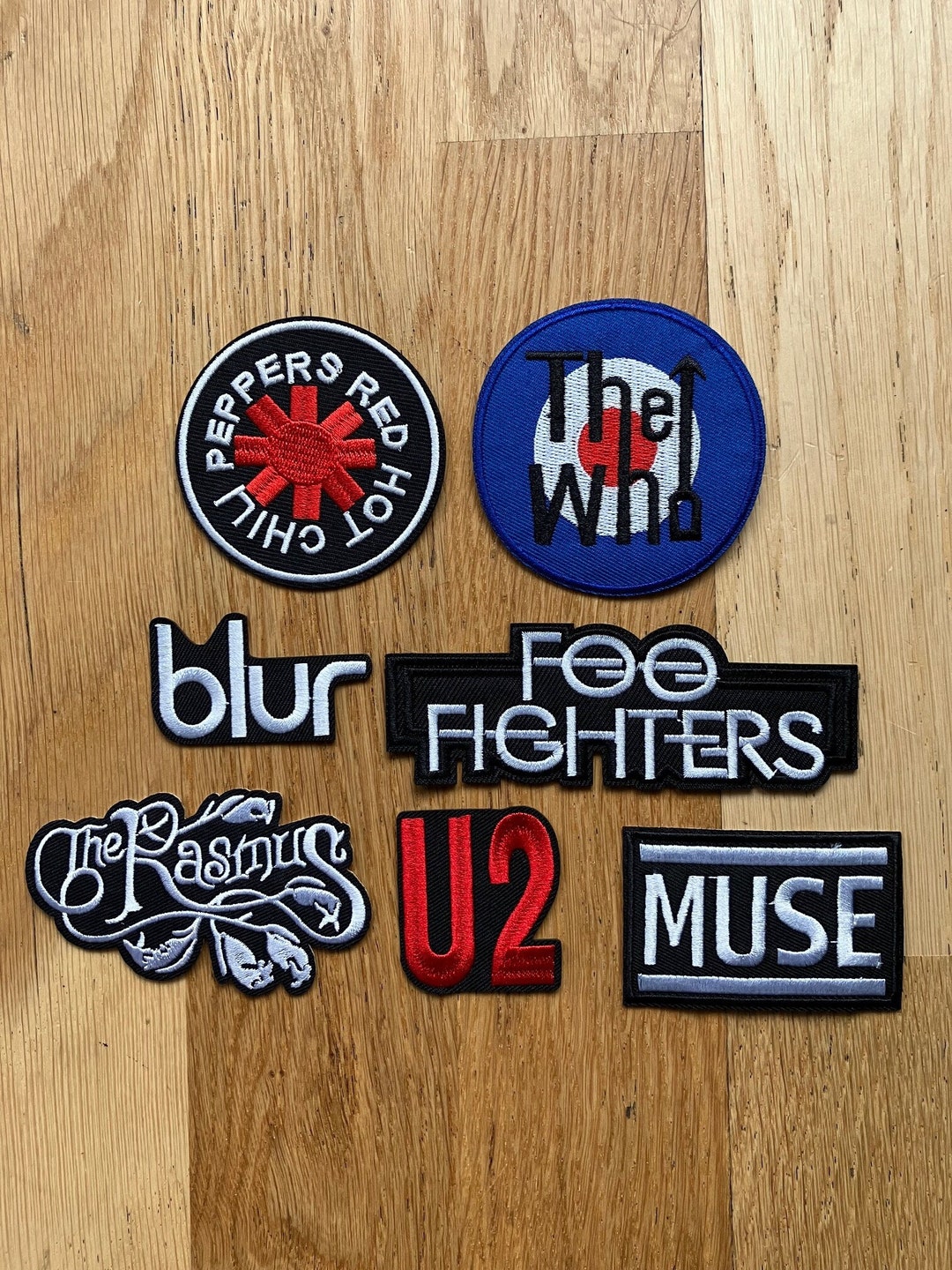 Indie Rock Rocker Metal Band Iron/sew on Patches Patch Pop Rocker Metal ...