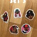 Rap Hip Hop Sticker Sets Sets of 5 - Etsy