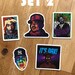 Rap Hip Hop Sticker Sets Sets of 5 - Etsy