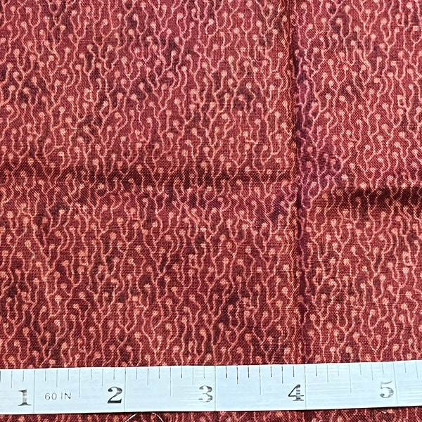 Red Tonal Quilt Fabric - Etsy