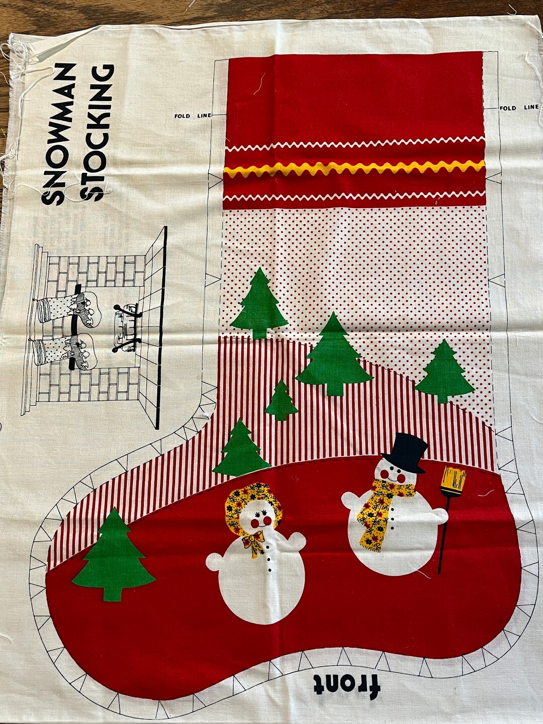 Rural Estate Quilter's Stash Room to Roam 1980's Novelty Christmas ...