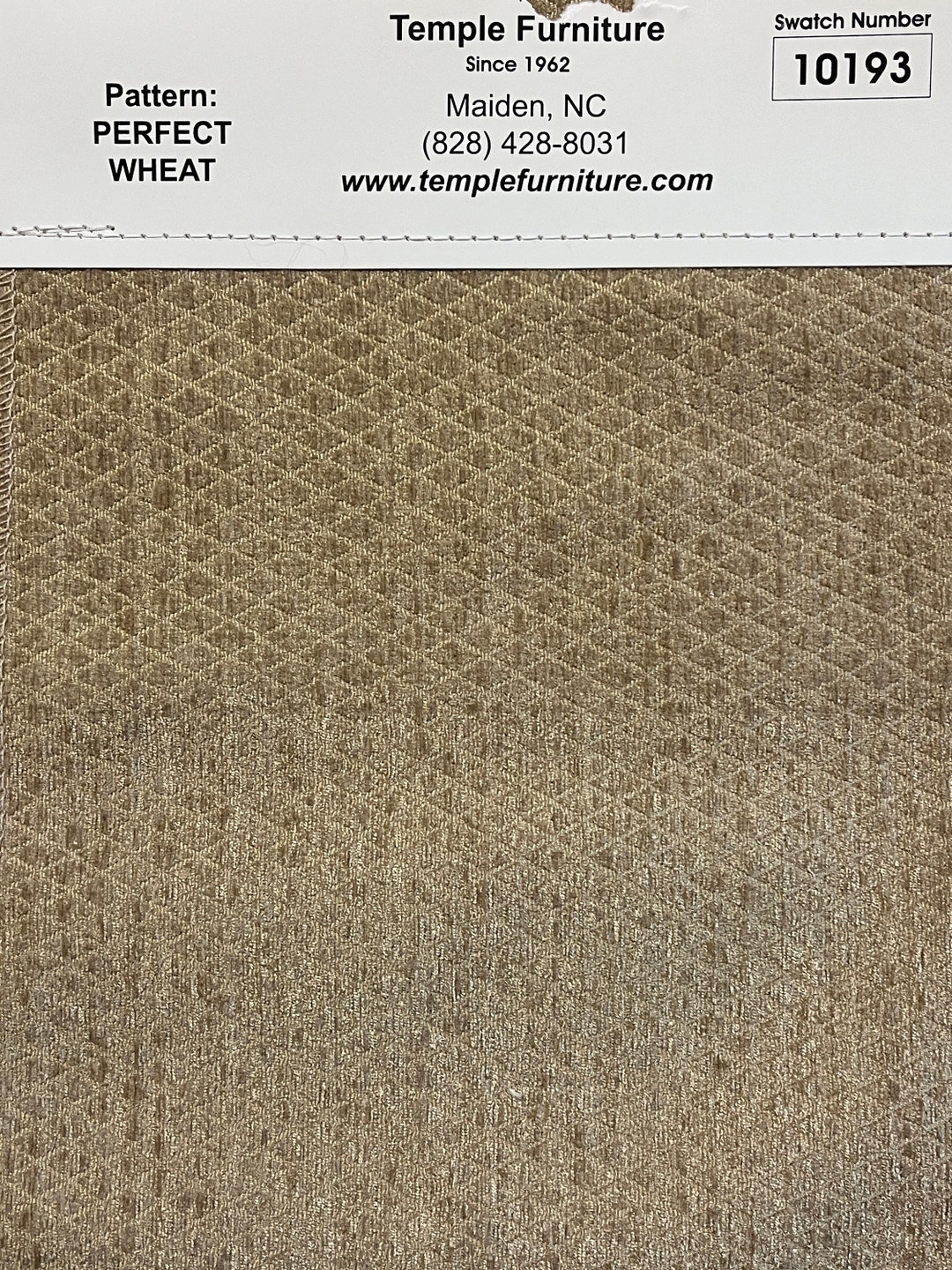 Upholstery Fabric Swatch Temple Pattern Perfect-wheat 18"x 27" Carpet ...