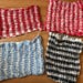 Choice of Color Gathered Puckered Pinched Vintage Gingham Fabric Bag TO ...