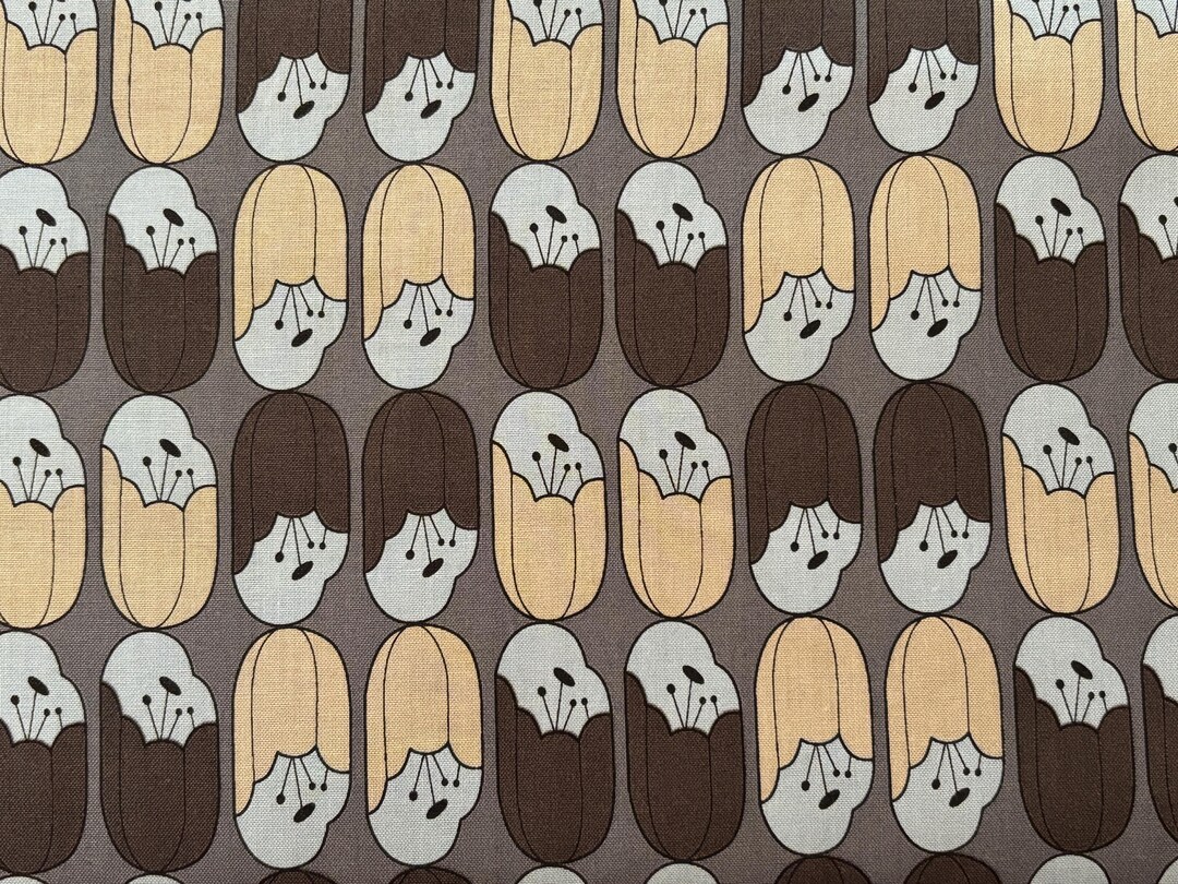 Alexander Henry A Ghastlie Bulb Fabric Gray/blue Fat Quarter 18"x 22 ...