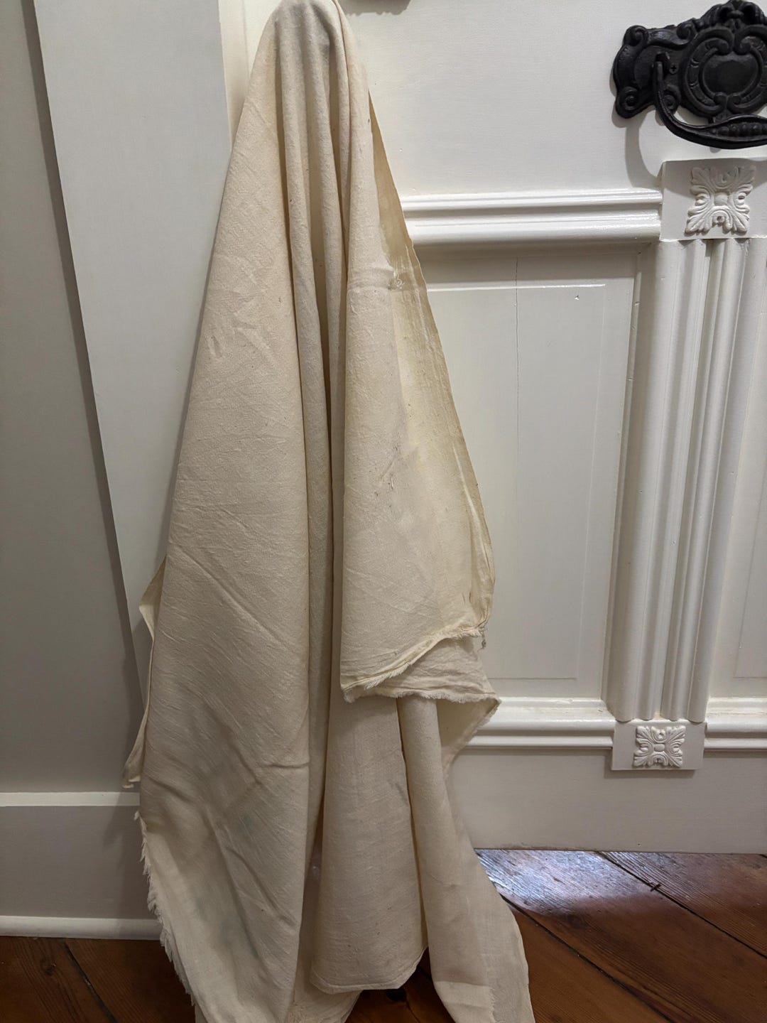 Antique Chicken Feed Sack Natural Muslin Grain Sack Fabric Perfectly ...