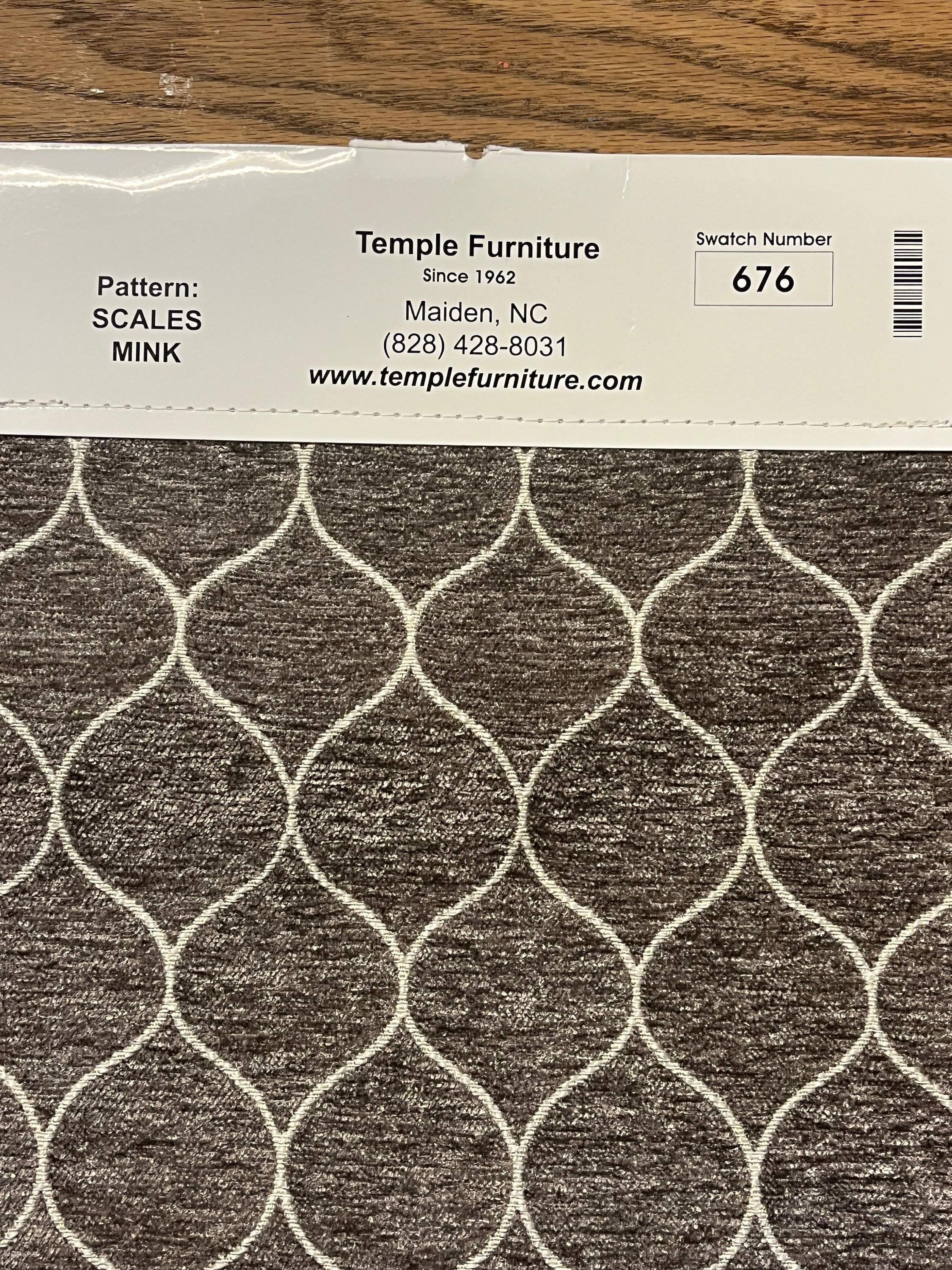 Upholstery Fabric Swatch Temple Scales-mink 18"x 27" - Etsy