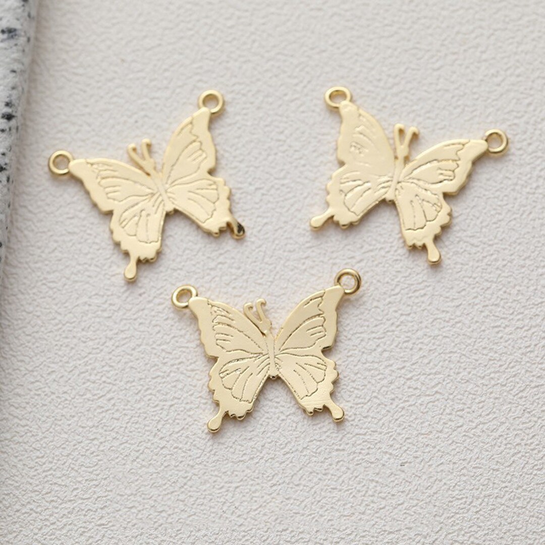 6 Pc Butterfly Charm Statement Butterfly Charms Earring - Etsy