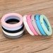 65mm Print Silicone Ring, Silicone Beadable O Rings, Focal Bead ...